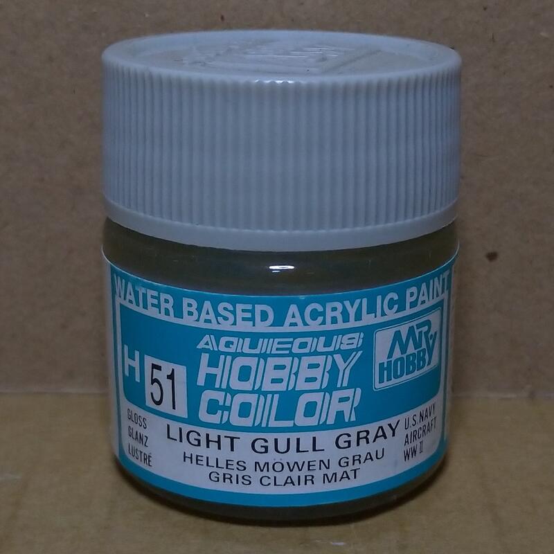 【GUNZE/GSI H51】Mr. Color 水性 光澤 模型漆 淺海鷗灰色 美國海軍機灰色 (H-51) | 露天市集 | 全台最大的 ...