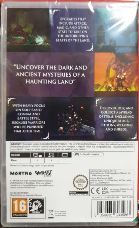 【全新現貨】NS Switch遊戲 Elderand 埃爾德蘭德 中文版 歐版封面PEGI | 露天市集 | 全台最大的網路購物市集