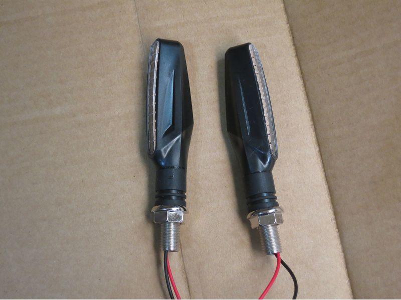 一字型 LED方向燈 黃光 打檔車 KTR 愛將 T1 MY125 BWS 雲豹 酷龍 野狼 MSX R3 CBR 重機 | 露天市集 | 全台最大的網路購物市集