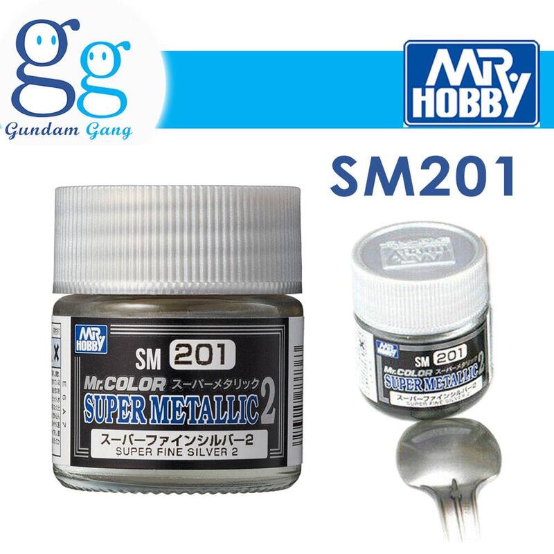 Mr.HOBBY SM201 Mr. COLOR SUPER METALLIC2 FINE SILVER | 露天市集 | 全台最大的網路購物市集