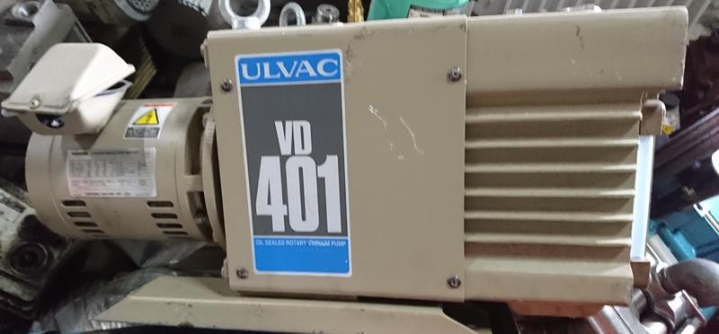 日本 優貝克 ULVAC VD401 油式真空幫浦~(各型號均有) | 露天市集 | 全台最大的網路購物市集