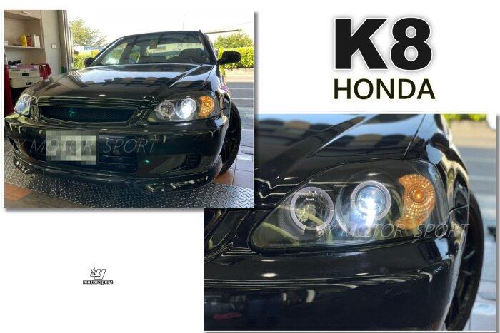 JY MOTOR~HONDA 喜美 K8 99 JC JM 黑框 晶鑽 雙光圈 魚眼 大燈 頭燈 (有分改款前.改款後) | 露天市集 | 全台最大的網路購物市集