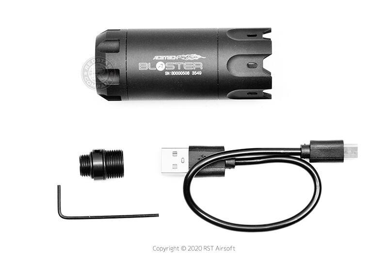 RST 紅星- ACETECH BLASTER 電火神 發光器 噴火豬 火焰閃光 黑 ACE-PAT0600-B-541 | 露天市集 | 全台最大的網路購物市集