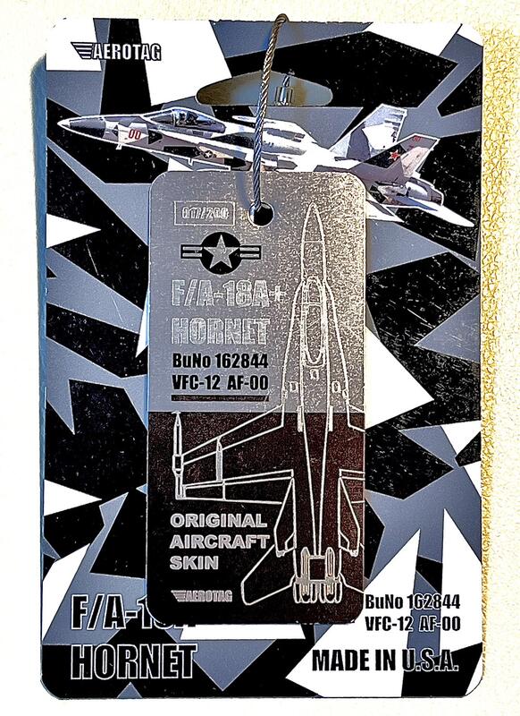 RBF現貨 RBF F/A-18+ USN FUSELAGE TAG 蒙皮鑰匙圈 TAG-F18A-USN | 露天市集 | 全台最大的網路購物市集