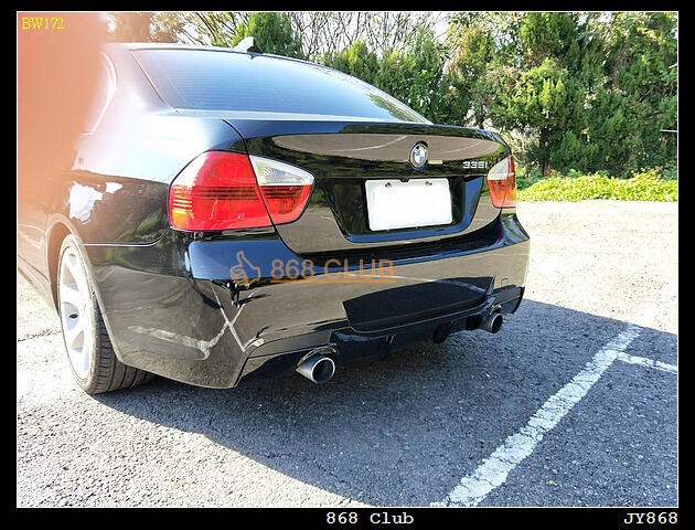 【868汽車百貨】全新 BMW E90 M-Performance 後保桿含 P 款後下巴總成，台灣製造，密合度超讚 | 露天市集 | 全台最 ...
