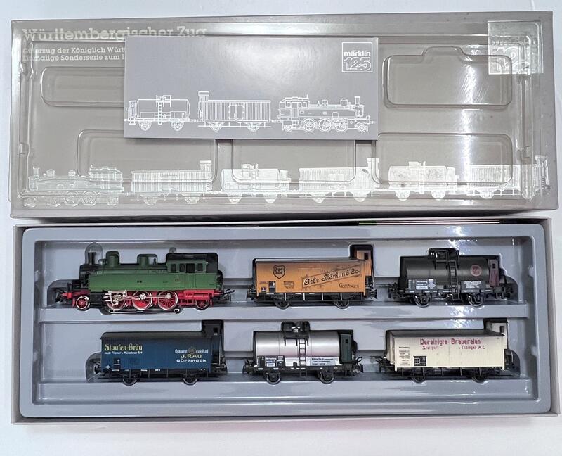 Marklin 2857 貨車 125周年 Wurttembergischer Zug 6輛 HO | 露天市集 | 全台最大的網路購物市集