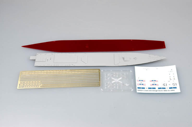 小號手 TRUMPETER 04523 1/350 美軍 DDG-51 伯克號 Fight I 驅逐艦 (含蝕刻片) | 露天市集 | 全台最 ...
