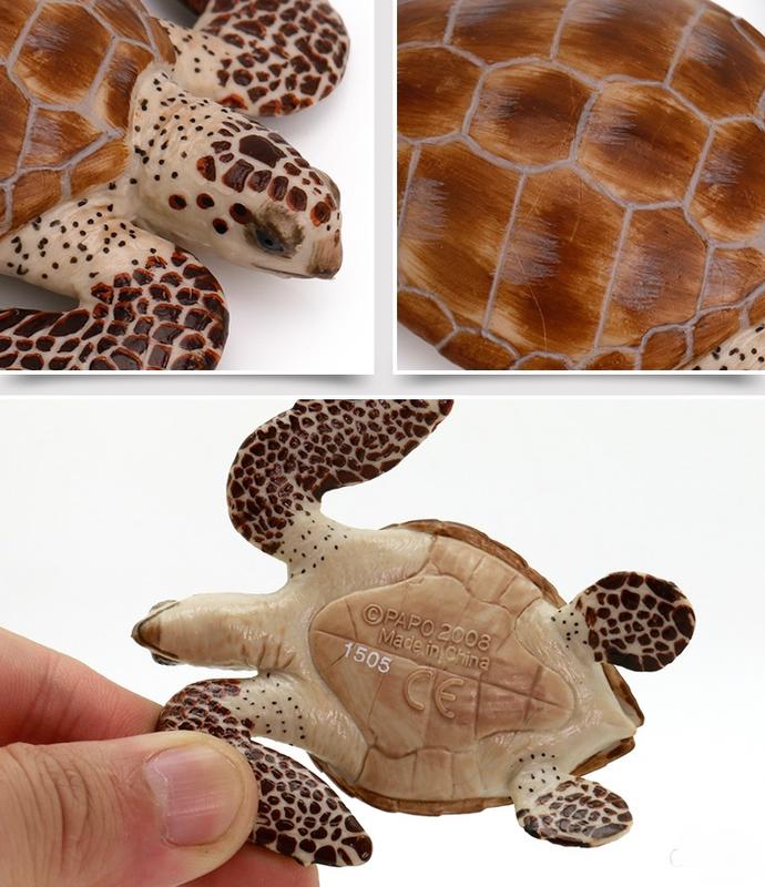 補貨中)海洋動物模型 PAPO 56005 海龜(玳瑁) | 露天市集 | 全台最大的網路購物市集