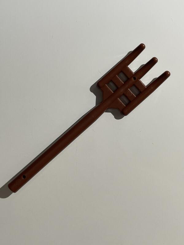 Lego 樂高 紅棕色 95345 6270119 耙子 叉子 | 露天市集 | 全台最大的網路購物市集