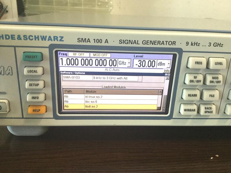 (華甸科技) R&S SMA100A Signal Generator 信號產生器 | 露天市集 | 全台最大的網路購物市集