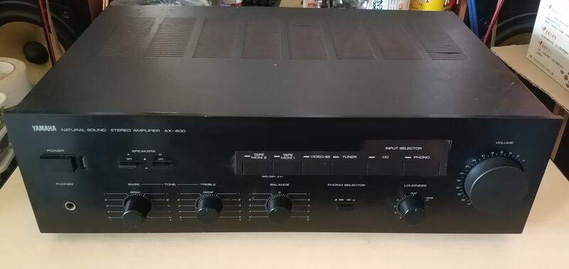 日本山葉 YAMAHA AX-400 高級綜合擴大機 日本製(請詳閱內容) | 露天市集 | 全台最大的網路購物市集