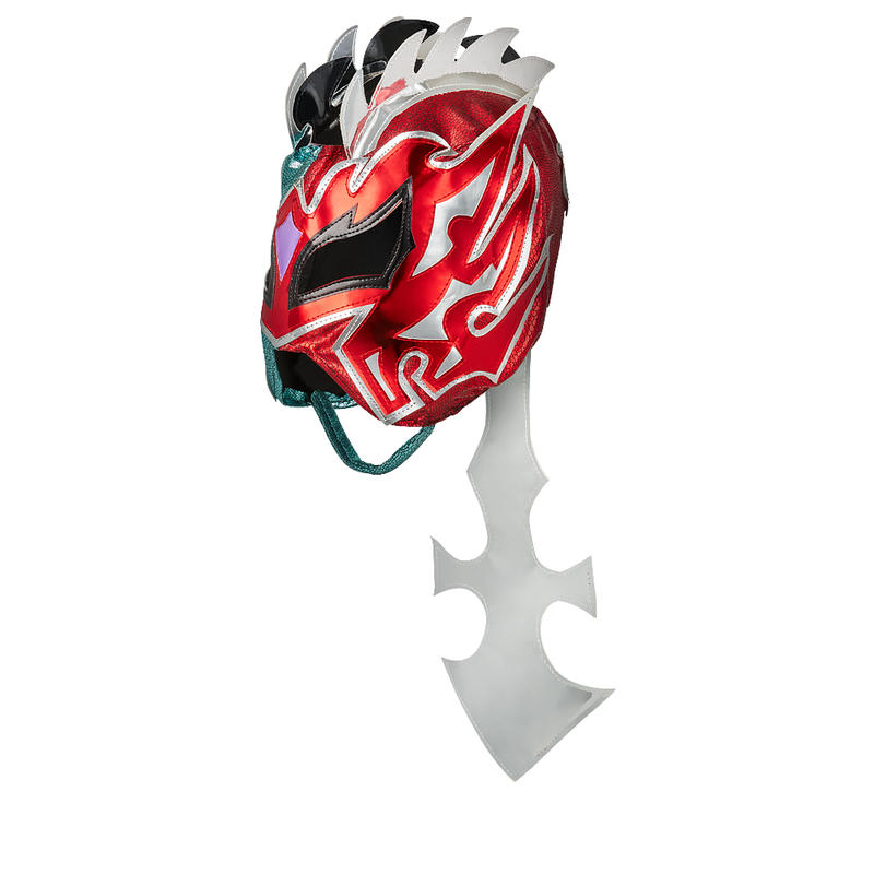 SUPER619 WWE Kalisto Silver Red Replica Mask 面具 | 露天市集 | 全台最大的網路購物市集