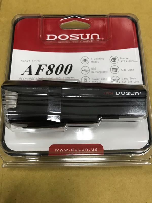 DOSUN AF800 自行車前燈800流明 / 明暗截止線 / 光型寬廣 / 持久續航 / IPX4防水 / 行動電源 | 露天市集 | 全 ...