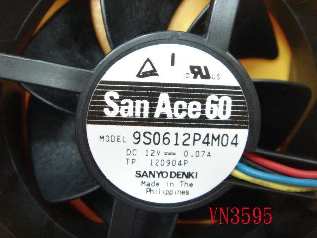 【全冠】三洋滾珠靜音 6公分風扇 6*6*2.5公分DC12V0.07A.9S0612P4M04 4線(VN3595) | 露天市集 | 全台 ...