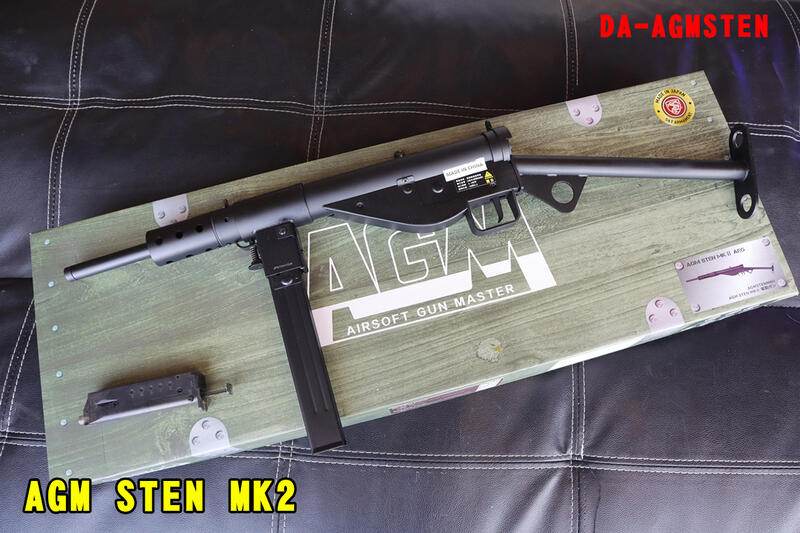 【翔準AOG】S&T AGM STEN MK2 斯登 二戰 電動槍 DA-AGMSTEN 司登 AEG 二戰 第二次世界 | 露天市集 | 全 ...