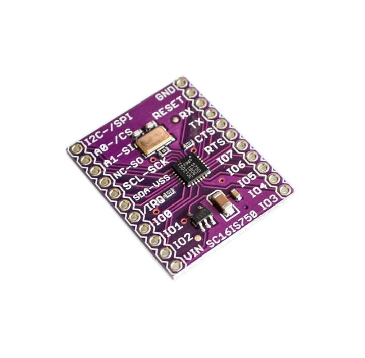 MCU-750 SC16IS750 Single UART with I2C-bus/SPI interface | 露天市集 | 全台最大的 ...