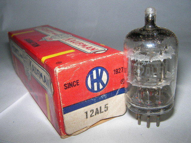 HK 真空管 12AL5/3AL5/6AL5 一支一標 自行測試 包退包換 NOS (編號:07) | 露天市集 | 全台最大的網路購物市集