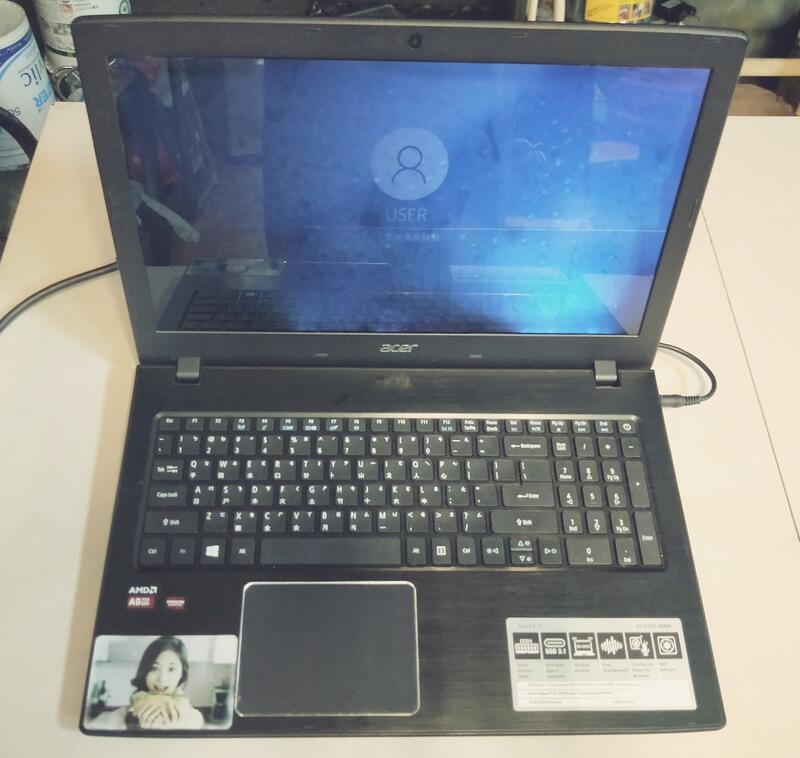 (N50)零件機~Acer Aspire E5-523G-986M N16Q3 筆電~螢幕水痕一條水平線/變壓器自備~ | 露天市集 | 全台 ...