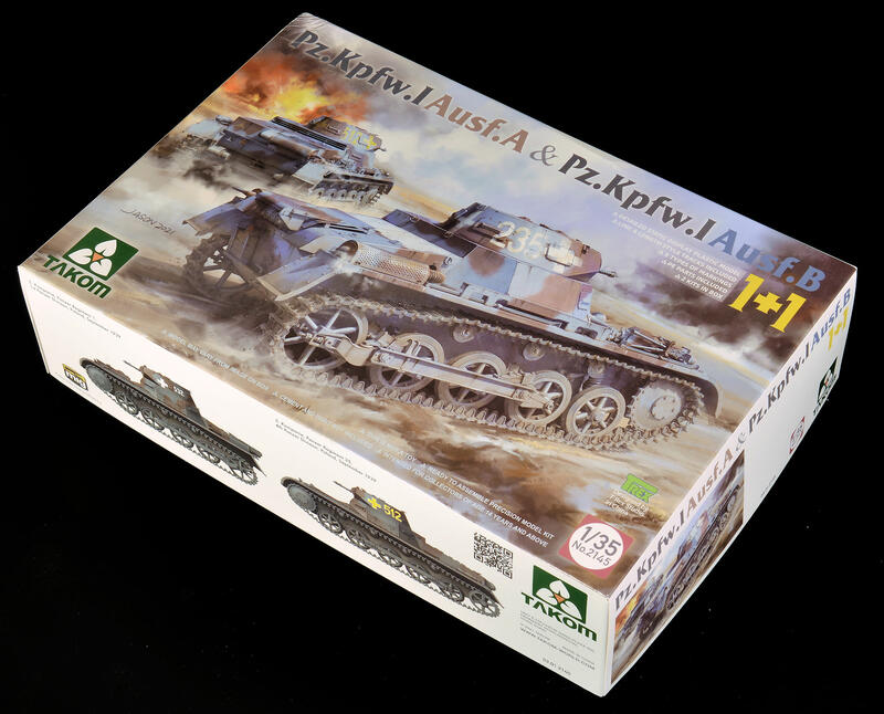 【AKO HOBBY】三花 Takom 2145 1/35 德軍一號坦克 Ausf.A/B型 雙車組 *** 下標前請先 | 露天市集 | 全 ...