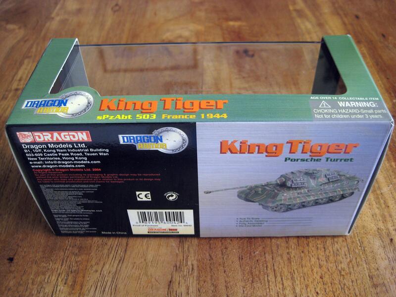 【DRAGON 60042 金屬車身 虎王戰車 保時捷砲塔 KING TIGER 1944 1/72 二戰德軍 威龍】 | 露天市集 | 全台 ...