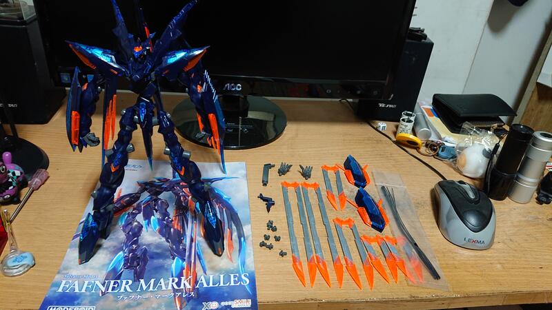 代理版 GSC MODEROID 蒼穹之戰神 THE BEYOND Fafner Mark Alles 全能救世主型法夫 | 露天市集 | 全 ...