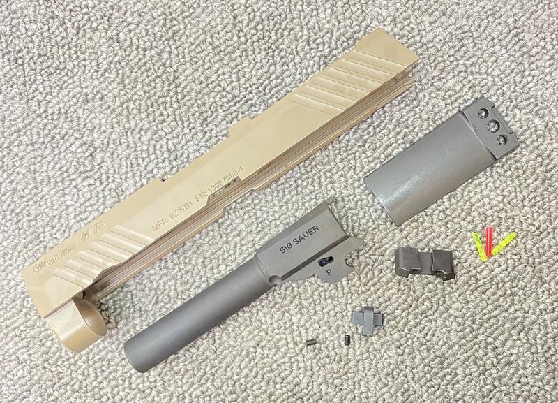 【IDCF】SIG SAUER M18 鋼製滑套組 瓦斯槍 沙 VFC DDP-M18-001-DE 20161-1 | 露天市集 | 全台最 ...