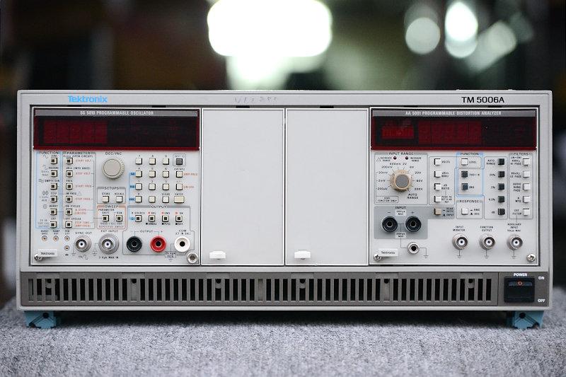 [Trigger]保固3個月，Tektronix SG5010(低失真信號產生器)+AA5001(失真儀) | 露天市集 | 全台最大的網路購物市集