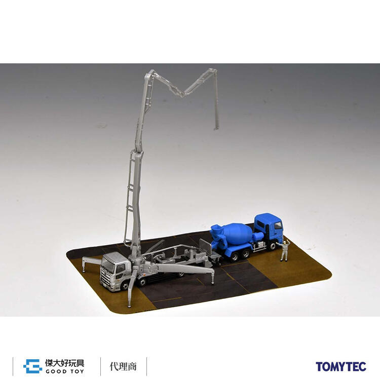 TOMYTEC 327646 卡車系列 混凝土泵送車+攪拌車 B | 露天市集 | 全台最大的網路購物市集