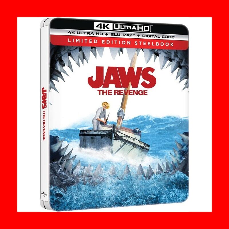 【AV達人】【4K UHD】大白鯊2：神出鬼沒4K UHD+BD限量鐵盒版(無中文)Jaws 2 | 露天市集 | 全台最大的網路購物市集