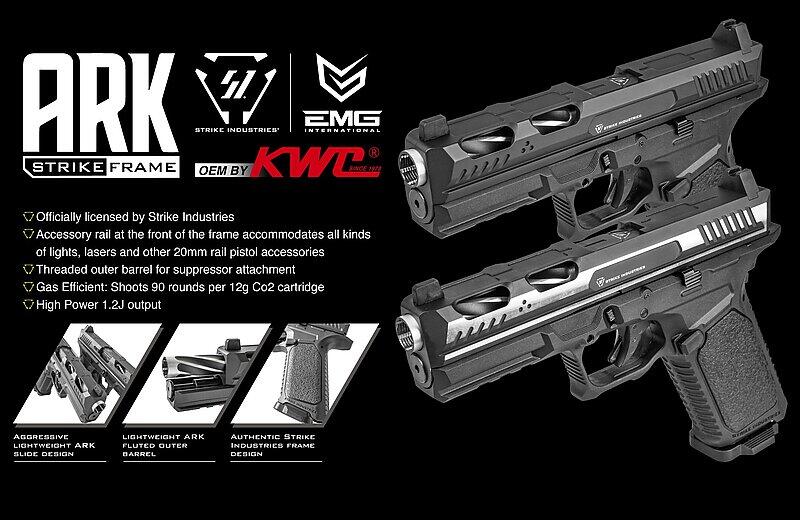 【KUI酷愛】現貨！KWC ARK17 Co2手槍，STRIKE Frame官方授權，後座力，G17 GBB~KARC2 | 露天市集 | 全 ...