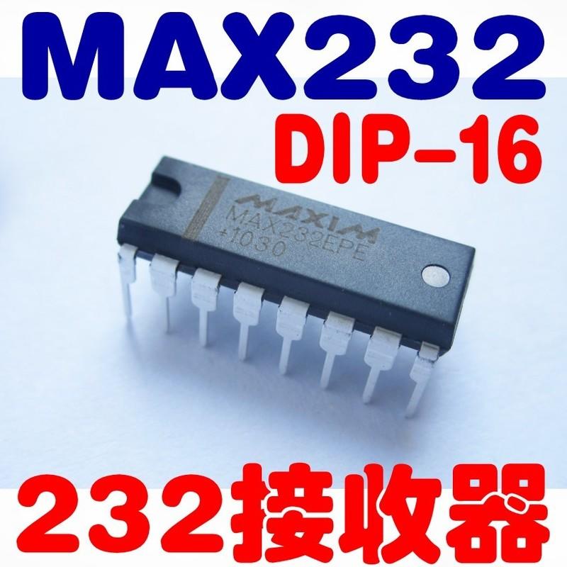 [含稅]MAX232CPE MAX232EPE 收發器 RS-232介面IC DIP-16 | 露天市集 | 全台最大的網路購物市集
