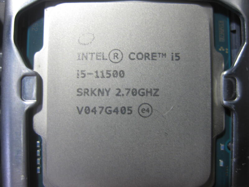 (廉價屋)INTEL CORE i5-11500 LGA1200 11代CPU (i5-11400/i5-10500)可 | 露天市集 | 全 ...