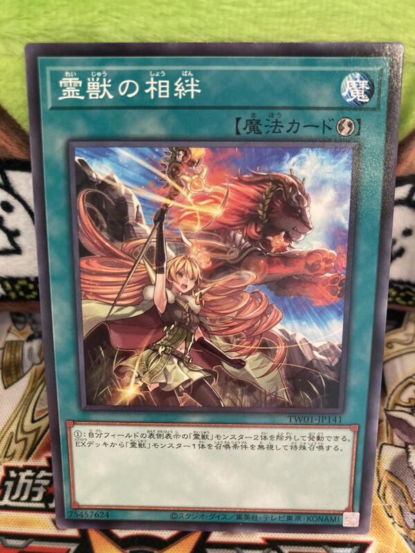 {白の} TW01-JP141 SPTR-JP031 靈獸的相絆 普卡 75457624 | 露天市集 | 全台最大的網路購物市集