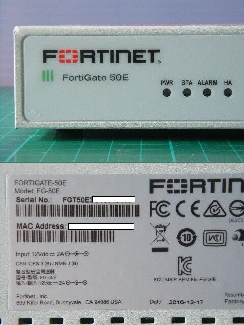 Fortinet Fortigate 50E UTM Firewall 授權至2022 附原廠電源 | 露天市集 | 全台最大的網路購物市集
