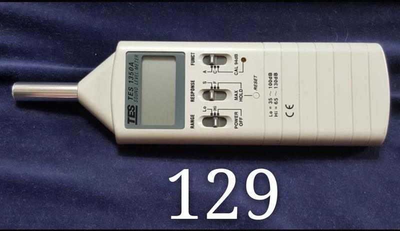 泰仕 TES-1350A/TES1350A 數位式噪音計,功能正常品相極優，品相如圖所示。 | 露天市集 | 全台最大的網路購物市集
