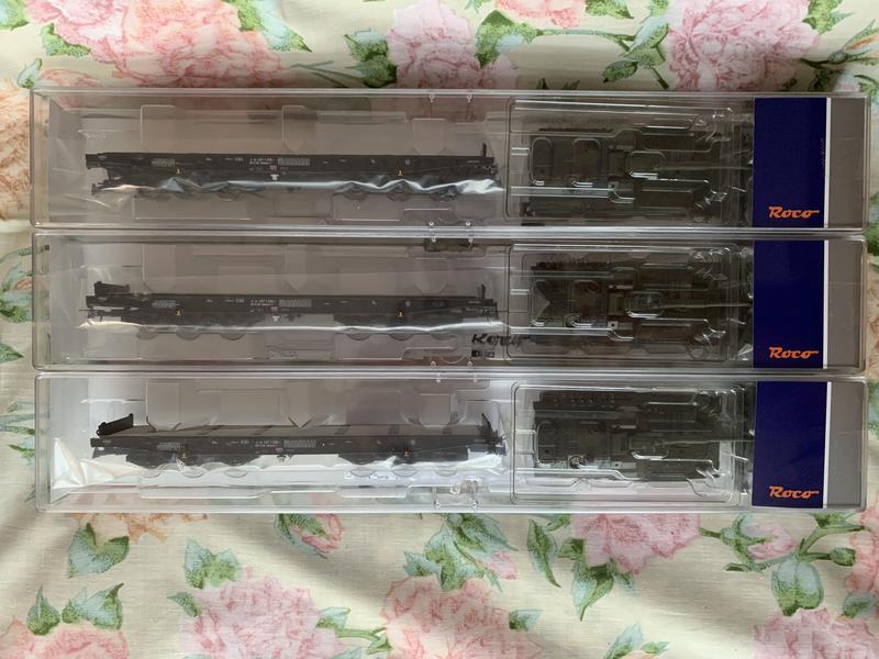 ROCO 67574載重板車＋自走砲 - (Heavy duty flat wagon, DB) | 露天市集 | 全台最大的網路購物市集