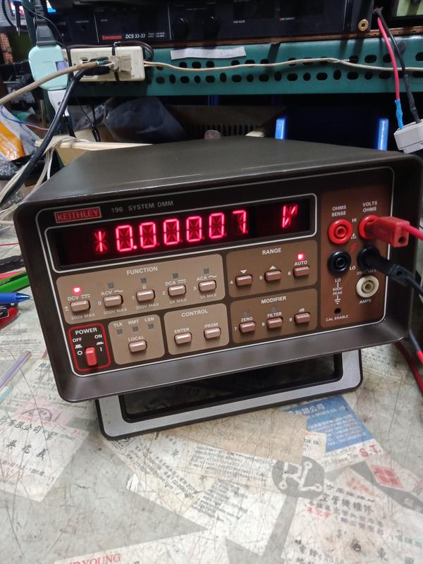 KEITHLEY 196 SYSTEM DMM六位半桌上型數位電錶 | 露天市集 | 全台最大的網路購物市集