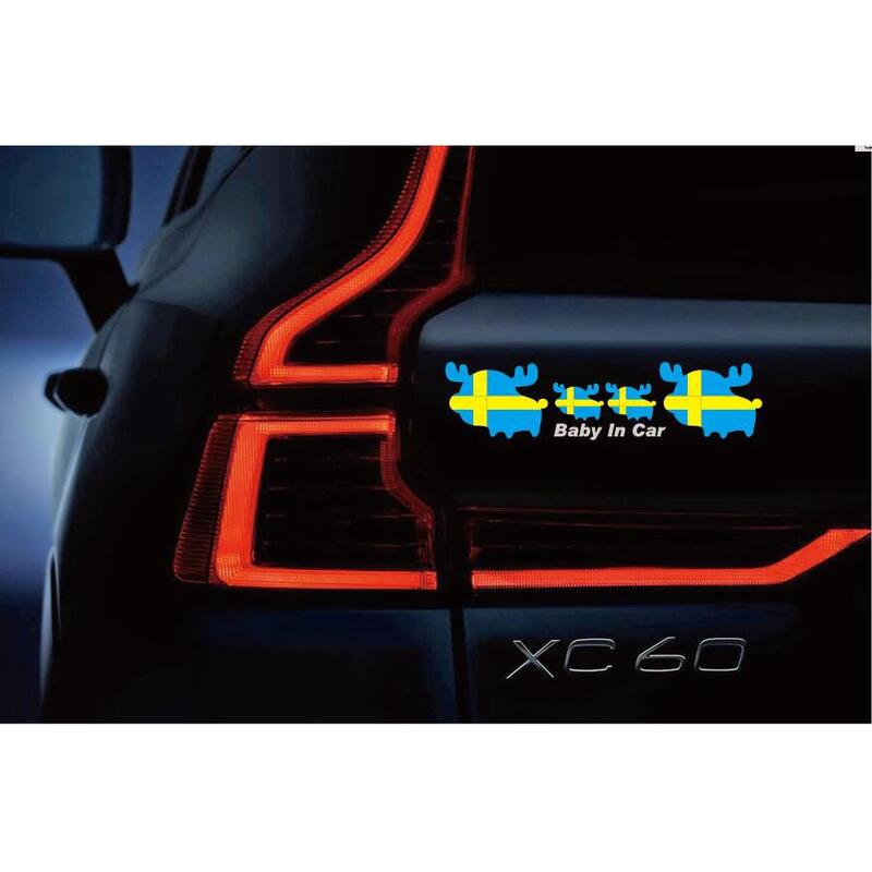 LDS'' volvo baby in car 全反光 3M 貼紙xc60 xc90 v90 v60 v40 XC40 | 露天市集 | 全台 ...