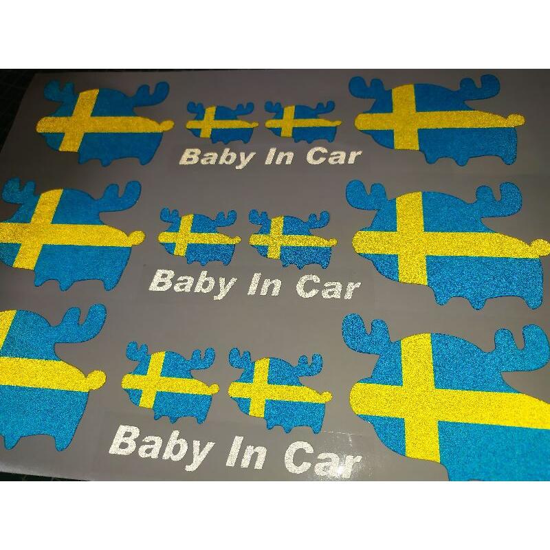 LDS'' volvo baby in car 全反光 3M 貼紙xc60 xc90 v90 v60 v40 XC40 | 露天市集 | 全台 ...