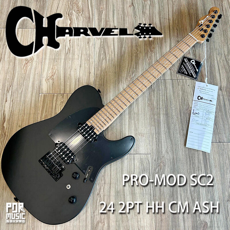 【搖滾玩家樂器】全新 免運 可分期 charvel PRO-MOD SC2 24 2PT HH CM ASH 電吉他 | 露天市集 | 全台最 ...