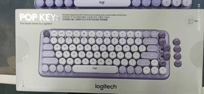 全新【Logitech 羅技】POP Keys logitech羅技pop keys 紫色 | 露天市集 | 全台最大的網路購物市集