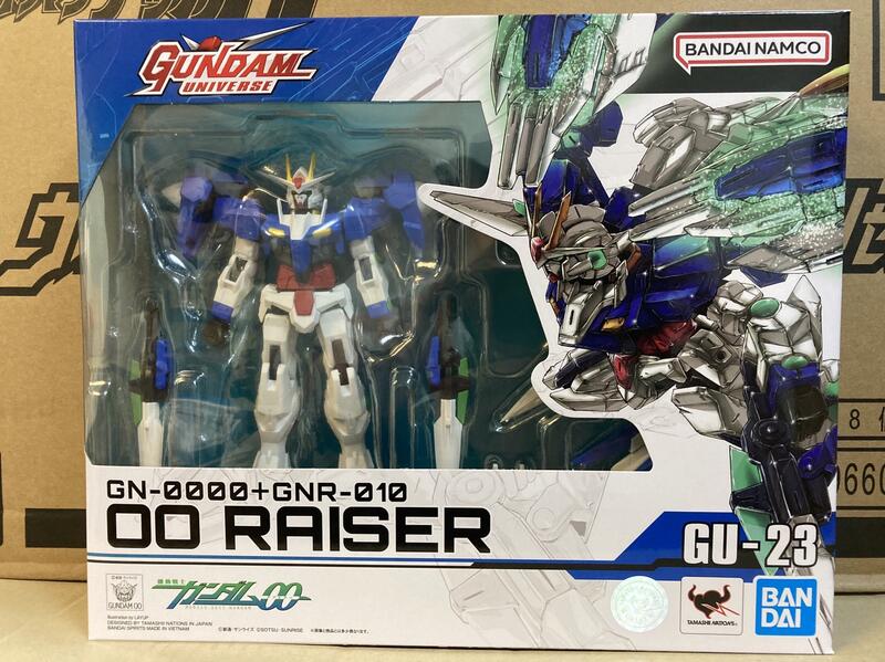 全新現貨 萬代 GUNDAM UNIVERSE GU-23 6吋 00鋼彈 OO鋼彈 O強化戰機 GN-0000 可動 | 露天市集 | 全台最大的網路購物市集