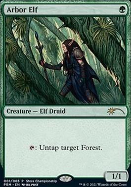 魔法風雲會 MTG 喬木妖精 Arbor Elf 特卡 | 露天市集 | 全台最大的網路購物市集