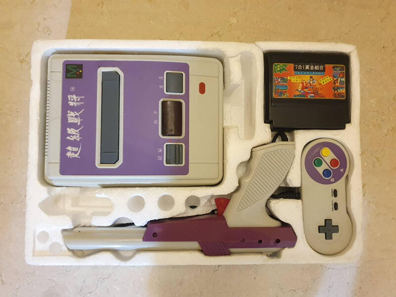 早期台灣版 SUPER MEGASON 超級戰將 超任造型任天堂主機 全新未使用 稀有品 | 露天市集 | 全台最大的網路購物市集