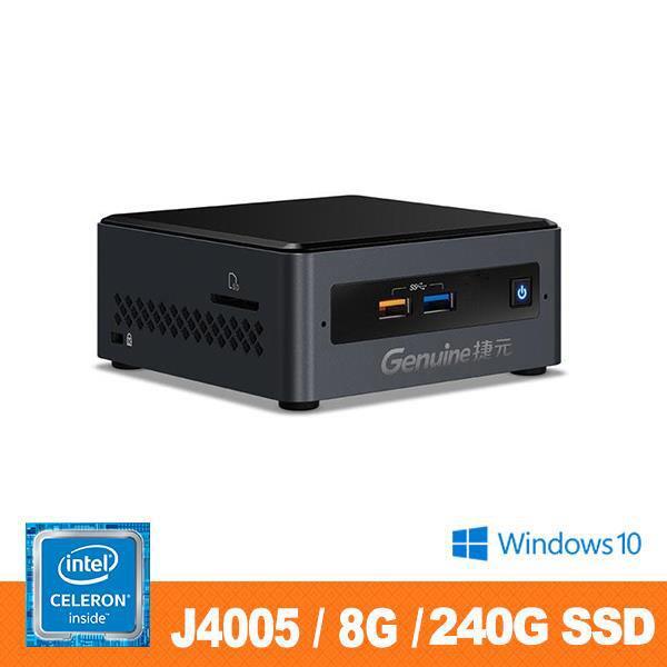 【光統網購】Genuine 捷元 Mini PC (J4005/8G/240G/W10P) 準系統電腦~下標先問門市庫存 | 露天市集 | 全 ...