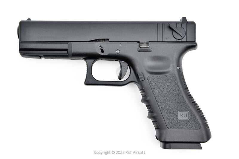RST 紅星 - KJ KP-18 GLOCK G18C 單連發 金屬滑套 瓦斯手槍 黑色 HAS-KJGSKP18B | 露天市集 | 全台最大的網路購物市集
