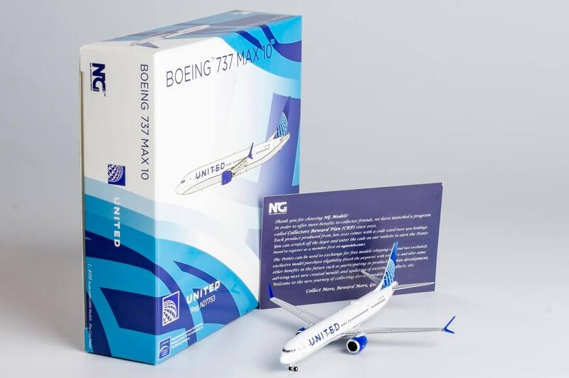 NG Model 聯合航空 United Airlines 737 MAX 10 N27753 1:400 | 露天市集 | 全台最大的網路購物市集