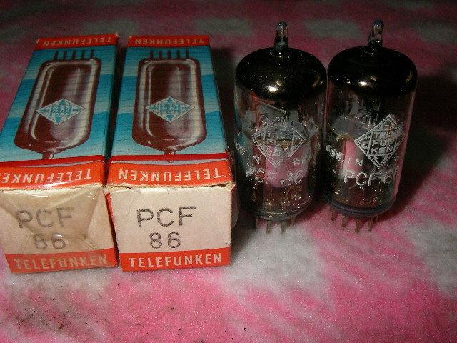 Telefunken 德律風根 PCF86 NOS/NIB 2支一標 | 露天市集 | 全台最大的網路購物市集