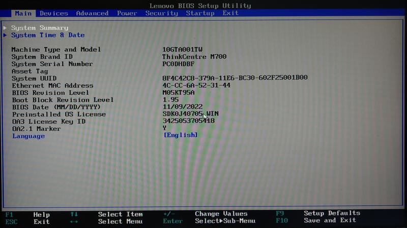 聯想 Lenovo 迷你桌機 ThinkCentre M700 (Intel 1151 六代) 內建專業版序號 | 露天市集 | 全台最大的 ...