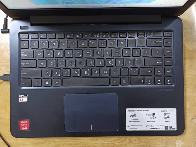 二手ASUS L402W 四核4/64SSD筆電 零件機賣 內容詳看 | 露天市集 | 全台最大的網路購物市集